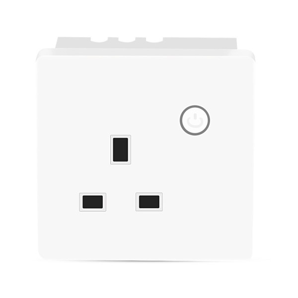 Quality AC240V Smart Plug Socket 2.4G WiFi Tuya Smart Plug UK Fire Retardant for sale