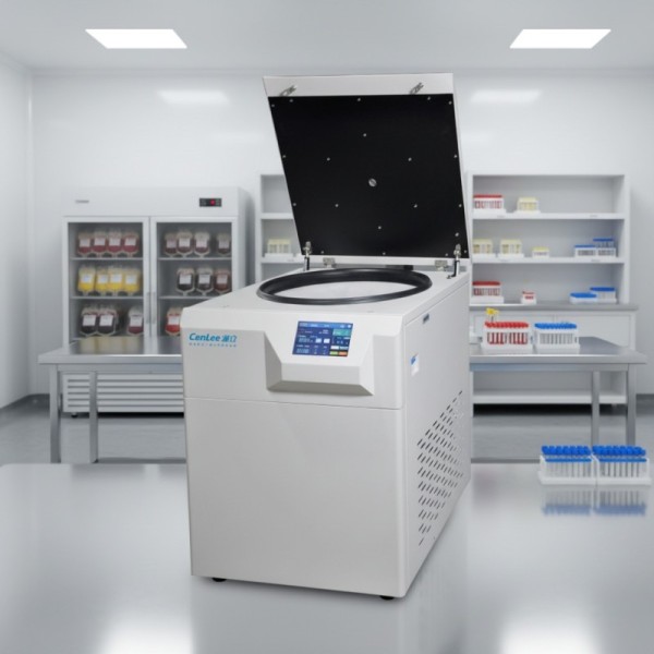 Quality CENLEE5FR 4x1000ml Blood Bag 450ml Low Speed Refrigerated Centrifuge Large Capacity Laboratory Centrifuge Floor Centrifuge for sale