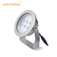 Quality Underwater Led Spotlight Stainless Steel 316L 24W RGBW IP68 With Tempered Glass for sale