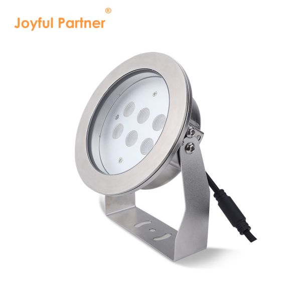 Quality Underwater Led Spotlight Stainless Steel 316L 24W RGBW IP68 With Tempered Glass for sale