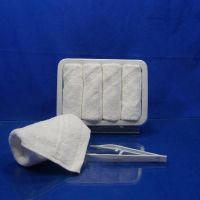 Quality Plain Serving Tray Airline Satin Viscose Towel for sale