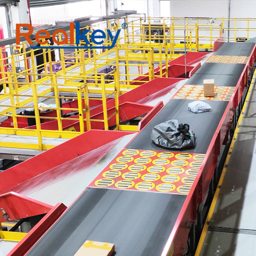 Quality Quick Response Parcel Sorting Machines 6000p/H Efficient Warehouse Sorter With for sale