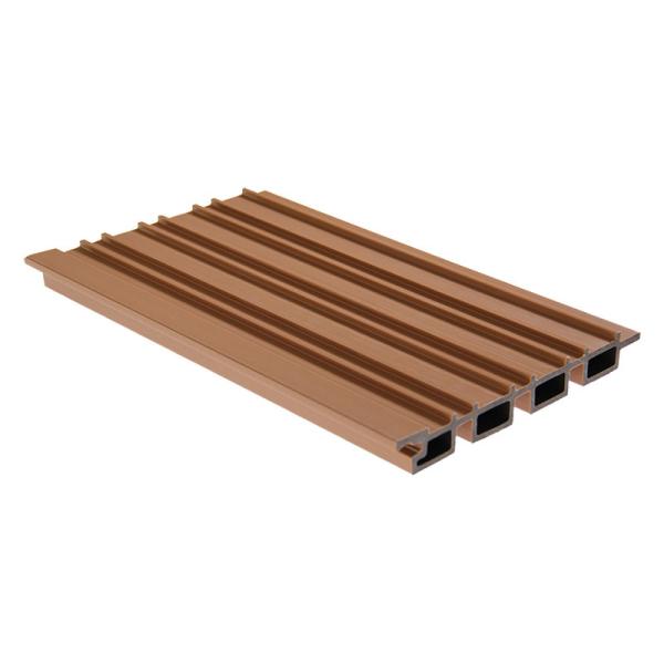 Quality Ivory White 3.6m Composite Cladding Exterior Anti Mildew Innocuous for sale
