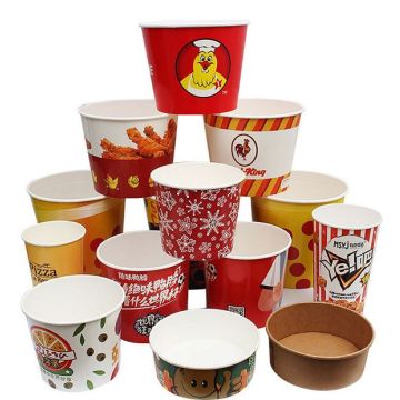 Quality 28-190oz Large Popcorn Cup Making Machine Soup Take Away Box Making Machine for sale