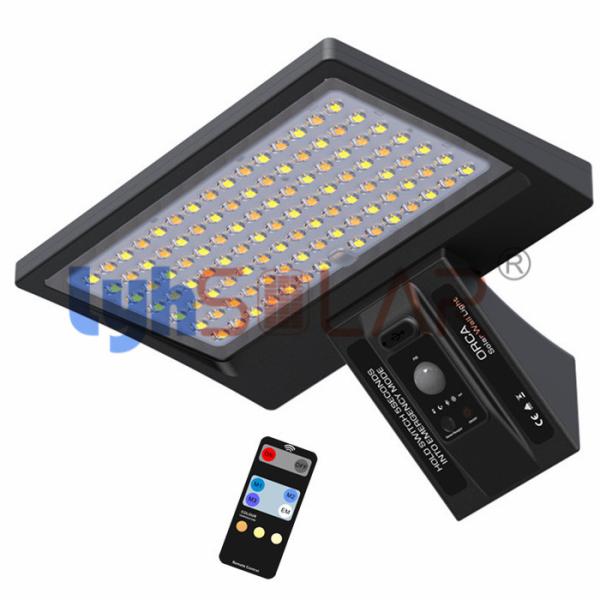 Quality High Bright 8W Solar Deck Lights Outdoor With 104pcs Of SMD2835 Chips For Corridors for sale