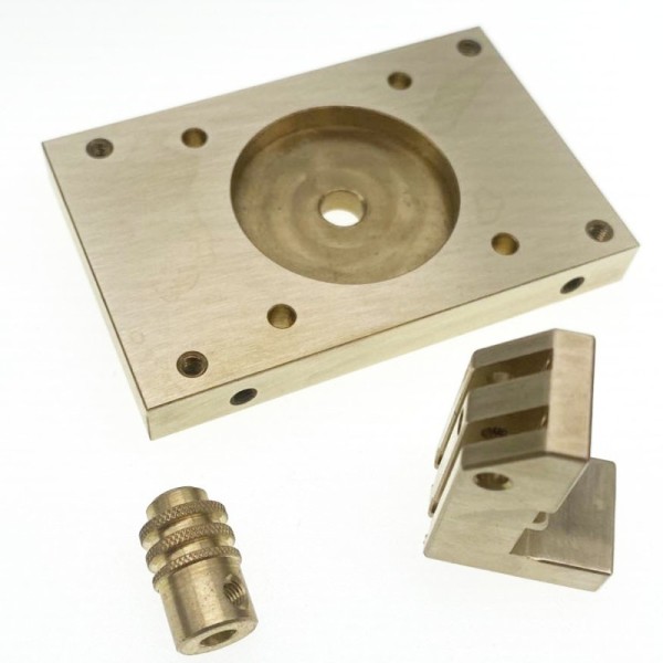 Quality H8 Brass Machined Parts H90 , H68 Precision Brass Turned Components for sale