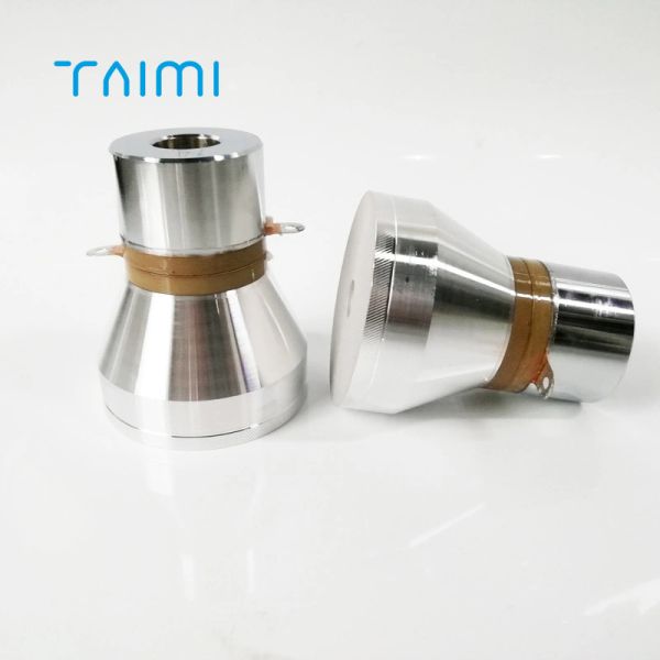 Quality 40khz 50w Welding Cleaner Sensor Ultrasonic Piezo Transducer for sale