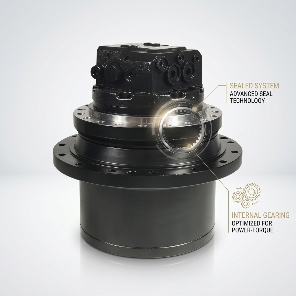 Quality DX255 DH258 SOLAR255LC-V Final Drive Travel Gearbox Motor K1011413A for Doosan for sale
