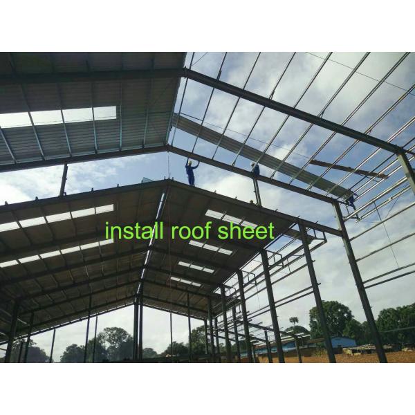 Quality Prefabricated Steel Frame Feed Mill Warehouse Building for sale