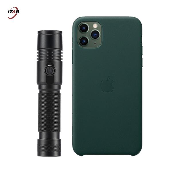 Quality Small USB Rechargeable Flashlight , 1200 Lumen Portable Rechargeable Torch Light for sale