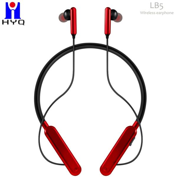 Quality Dual EQ Mode Wireless Neckband Earphones 15m Rechargeable Lithium Battery for sale