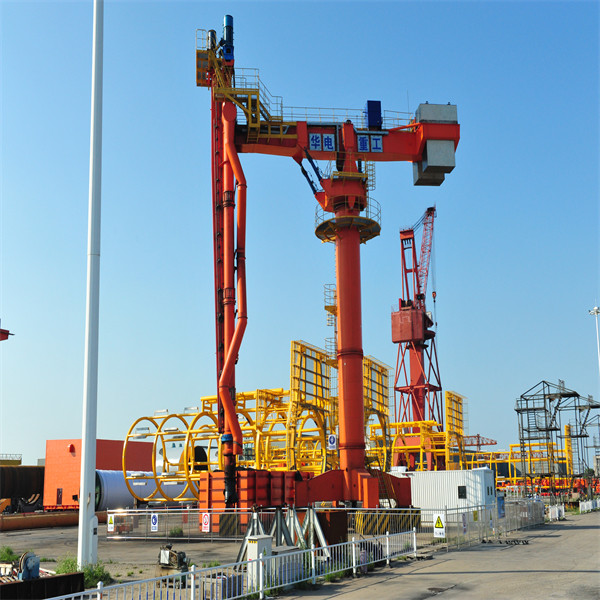 Quality 600 Tph Screw Ship Unloader Bulk Materials Handling For Seaport Terminal for sale