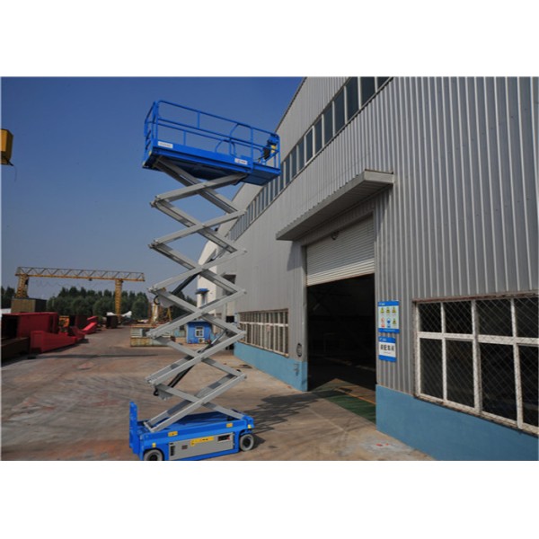 Quality High Strength Rough Terrain Scissor Lift Electric Walking Assistant Device for sale