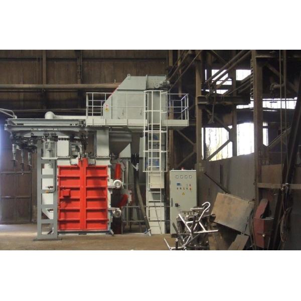 Quality Accumulation Catenary Shot Blasting Cleaning Machine For Casting Parts for sale