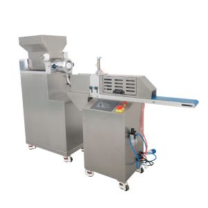 Quality 0.75kw Energy Bar Manufacturing Machine 10pcs/Min Energy Bar Extruder for sale
