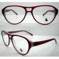 Quality Retro Large Acetate Eyeglasses Frames for Women for sale