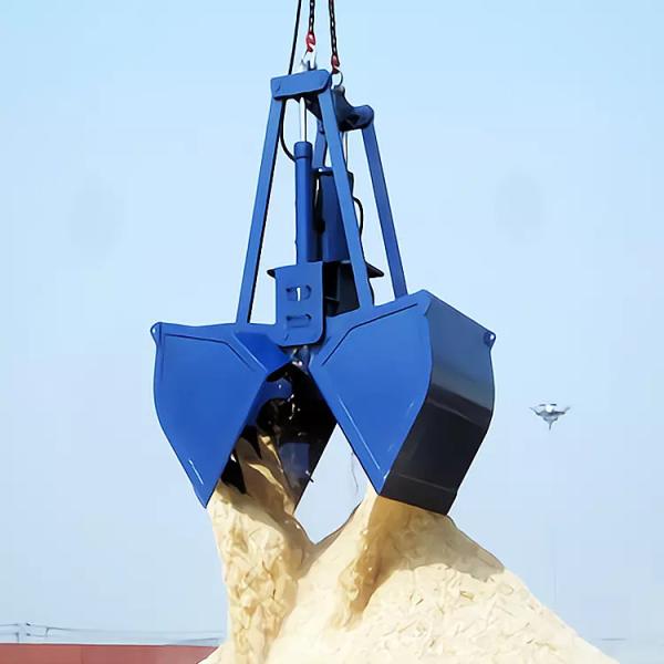Quality Electric Hydraulic Double Disc Grab Q235 material for sale