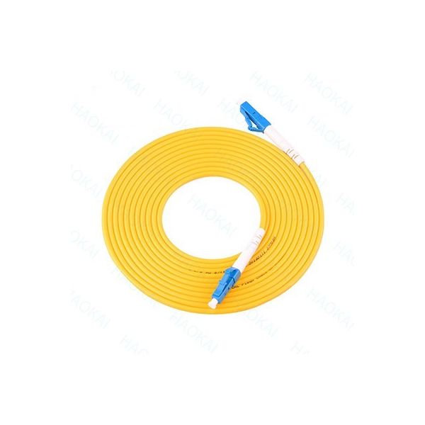 Quality Duplex Lc Lc Patch Cord Single Mode Fiber Optic Patch Cord High Density for sale