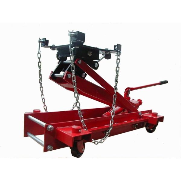 Quality Gearbox Lifting 4 Casters Low 2Ton Hydraulic Transmission Jack for sale