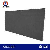 Quality Polished 25MM Speckled Grey Quartz Stone With Kitchen Island for sale