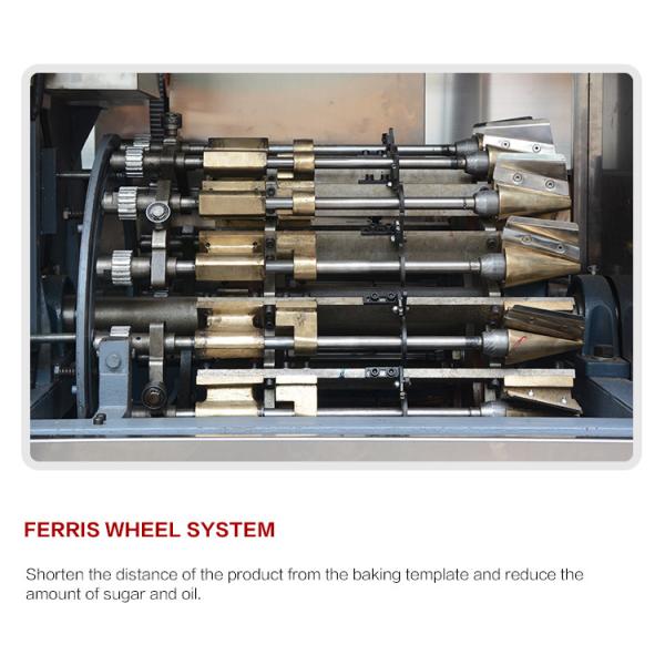 Quality Full Automatic Ice Cream Cone Biscuit Making Machine 101 Baking Plates for sale
