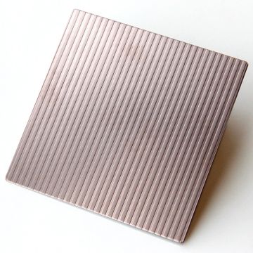 Quality 304 stainless steel decorative sheet with concave-convex lines metal sheet for sale