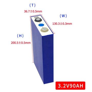 Quality Solar System Rechargeable Lithium Battery Pack 4Pcs LiFePO4 3.2V 90Ah for sale