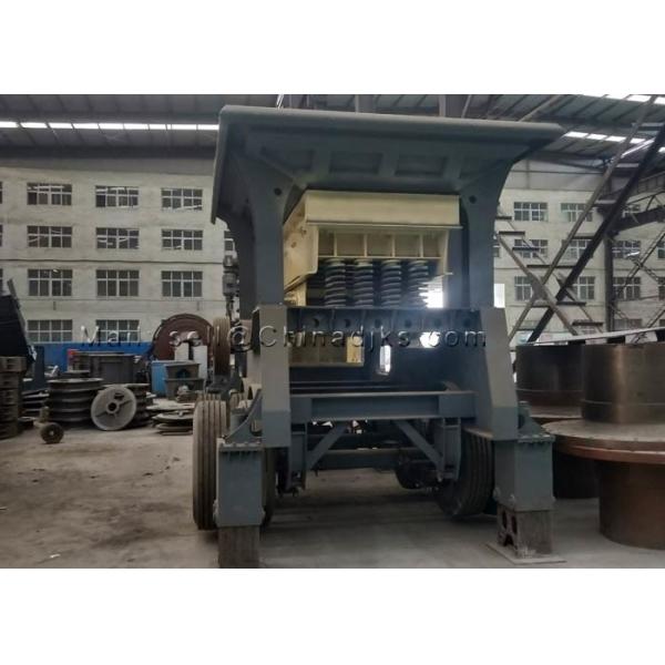 Quality 4.5m Height 47T Impact Crusher Plant Mobile Crushing Station for sale