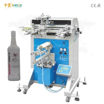 Quality 220V Semi Automatic Screen Printer Glass Bottle Screen Printing Machine for sale