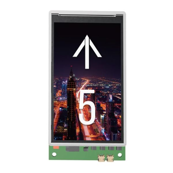 Quality 5 Inches Elevator Multimedia Display with 480px × 854px Resolution and 18V DC ~ 36V DC Power Supply for sale