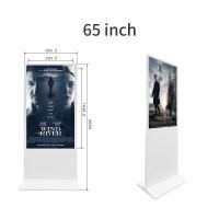 Quality 49 Inch Standing Android Digital Signage Non Touch Screen Tft Advertising for sale