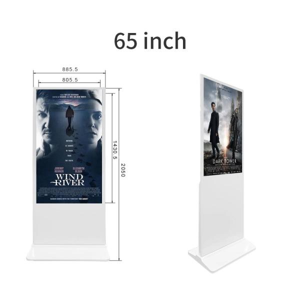 Quality 49 Inch Standing Android Digital Signage Non Touch Screen Tft Advertising for sale