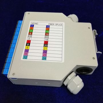 Quality Singlemode SC UPC Ftth Termination Box , Fiber Optic Distribution Box for sale
