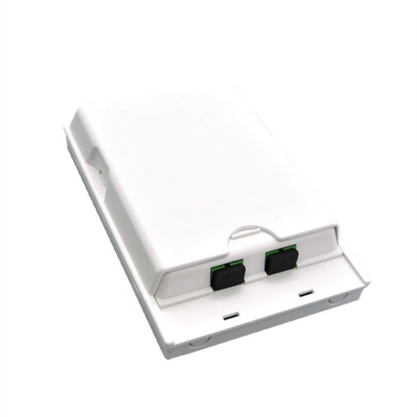 Quality 4g Network Fiber Optic Outlet in Compact 100.5*85*29mm Dimension for Telecommunication for sale
