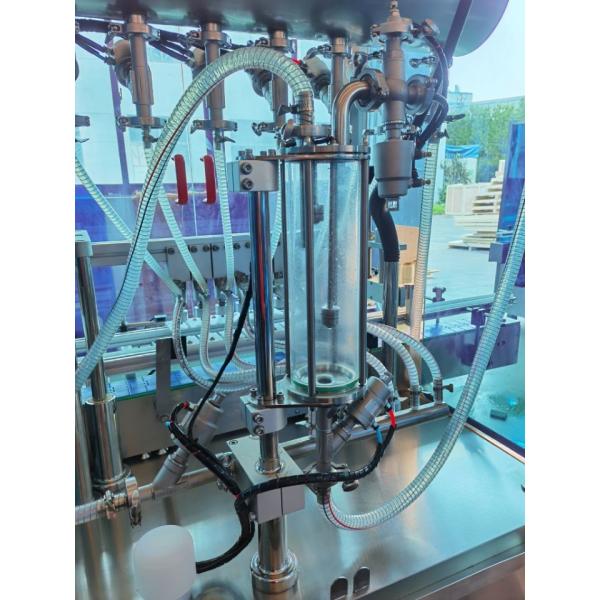 Quality Perfume Bottle Vacuum Overflow Filling Machine 1500-2500BPH Multi-Nozzle Type for sale
