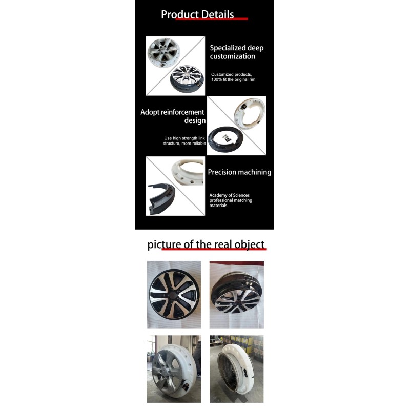 Polymer composite nylon material Tire blast device for Landcruiser conversion 1