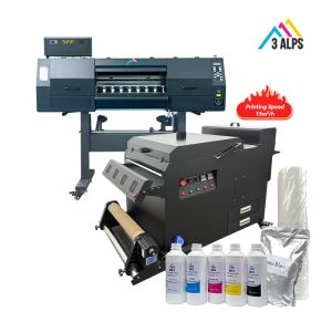 Quality 3ALPS A1 I3200A1 Dual Heads DTF Printer 60cm T-shirt Hats Mouse Pad Heat Press for sale