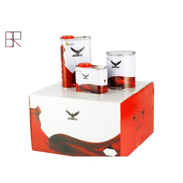 Quality High Hardness Solid White 2K Bi Components Car Refinish Paint for sale