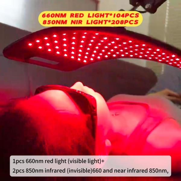 Quality 24w Red Light Therapy Panel with Stand Dimming Gear 4 Modes Output Voltage DC12V for sale