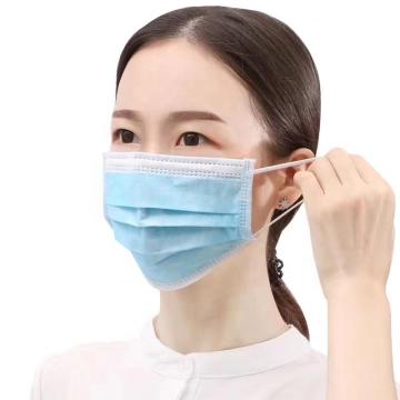Quality Earloop Disposable Dust Mouth Mask , Anti Dust Non Woven 3 Layer Face Mask for sale