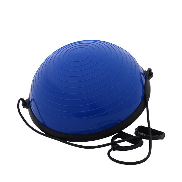 Quality Gym Yoga Exercise Equipment 58cm PVC Half Balance Ball for sale