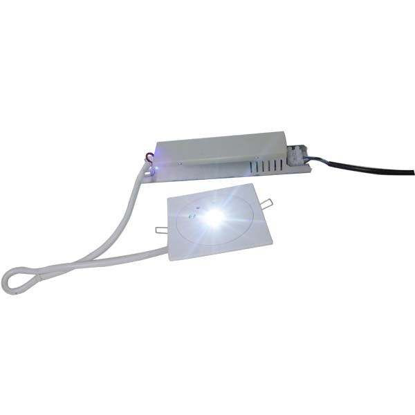 Quality Non Maintained Ceiling Recessed LED Emergency Downlight 3 Hours Duration Ni-Mh for sale