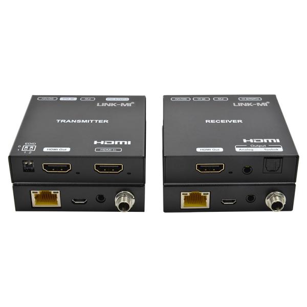 Quality 70M 4K KVM HDMI Extender With Loop Out Support HDR10 Dual POC SPDIF Audio for sale
