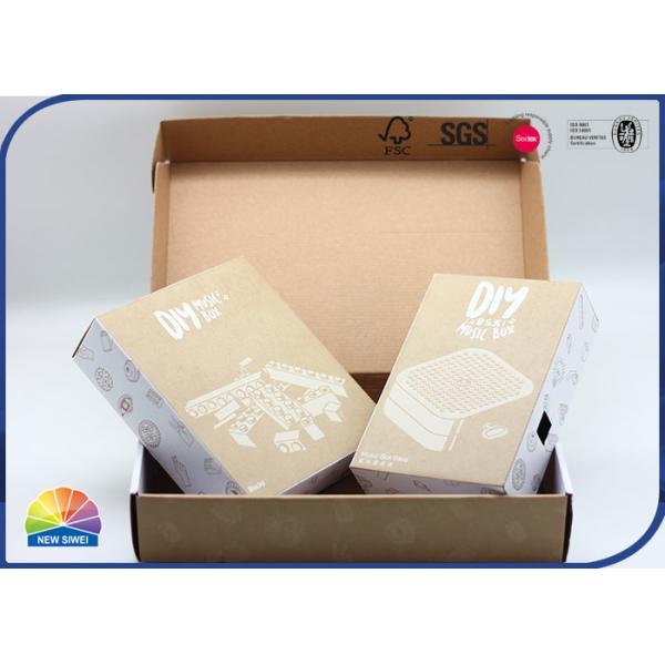 Quality Customized Printed Matte Mailer Box Corrugated Paper Boxes Package for sale