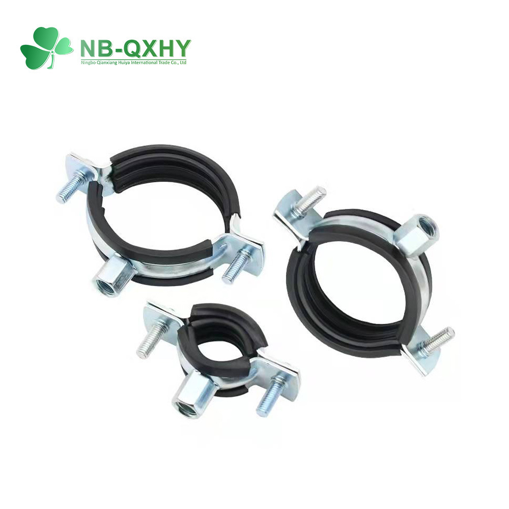 China Factory Pipe Clamp Galvanized Tube Clamp Metal Pipe Clamp