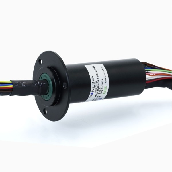Quality All-Terrain Industrial-Grade Slip Ring with Gigabit Ethernet, 36 Circuits, and 240VAC for High-Reliability Applications for sale