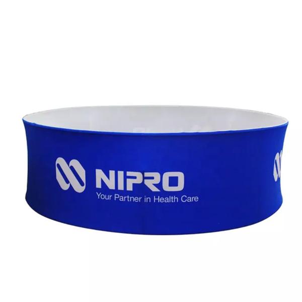 Quality Round Circle Custom Double Sided Hanging Signs 3.2M Double Printed 120DPI for sale