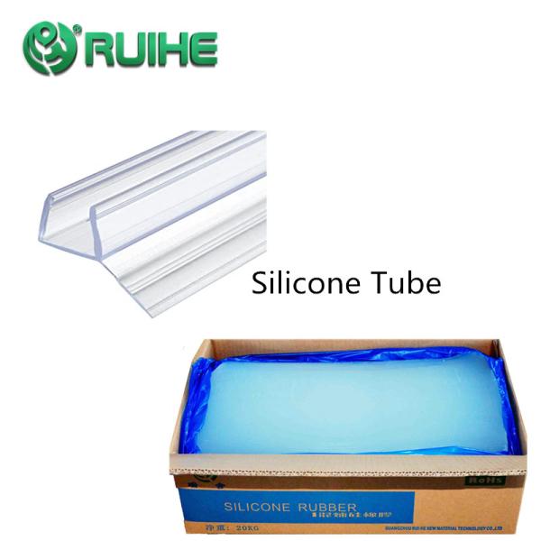 Quality Flexible High Transparent Liquid Silicone Rubber Extrusion Led Strip Hose for sale