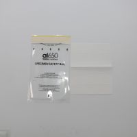 Quality Plastic Printed LDPE Clear Specimen Transport Bags Self Adhesive for sale