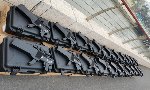 Quality 3000mah Battery Capacity 75w Power Uav Anti Drone Gun for sale